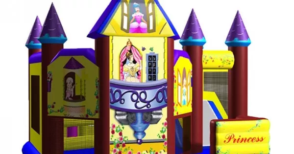 Disney Princess Combo Inflable, Venta De Disney Princess Combo Inflable ...